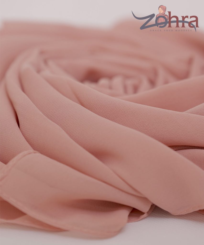 Georgette Chiffon - Petite Orchid - Zohra