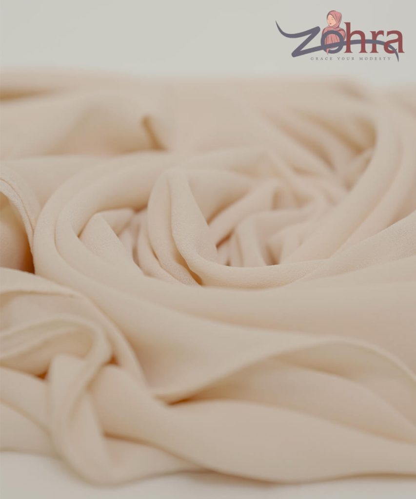Georgette Chiffon - Rodeo Dust - Zohra