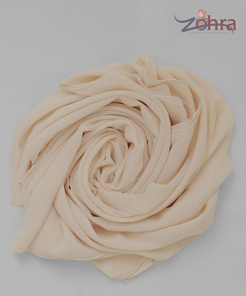 Georgette Chiffon - Rodeo Dust - Zohra