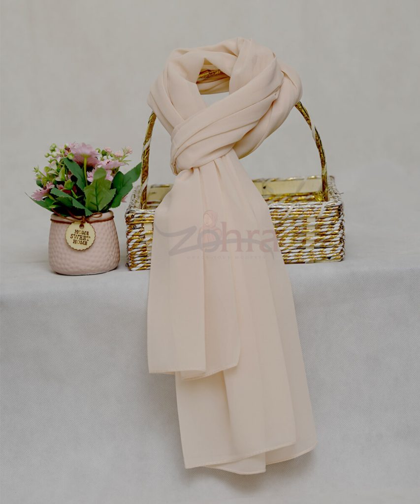 Georgette Chiffon - Rodeo Dust - Zohra